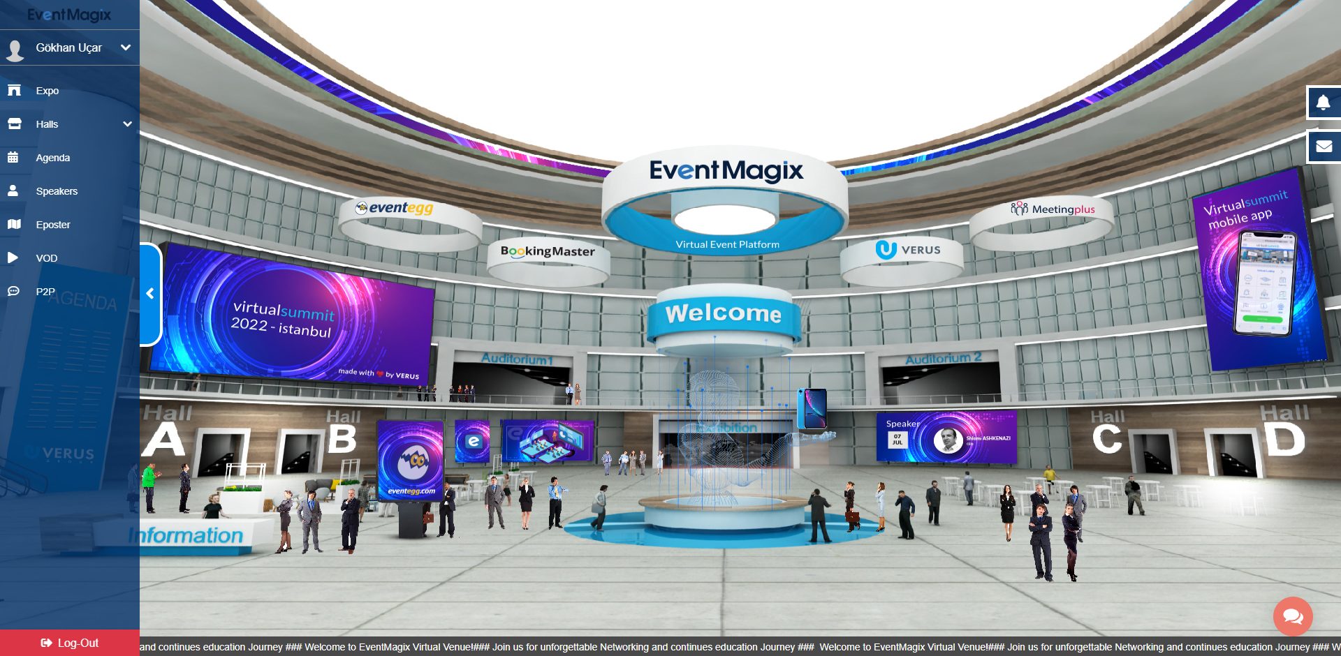 Virtual Event Platform - BTG